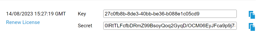 Where Can I Get The Secret Value For My Javascript Sdk Licence