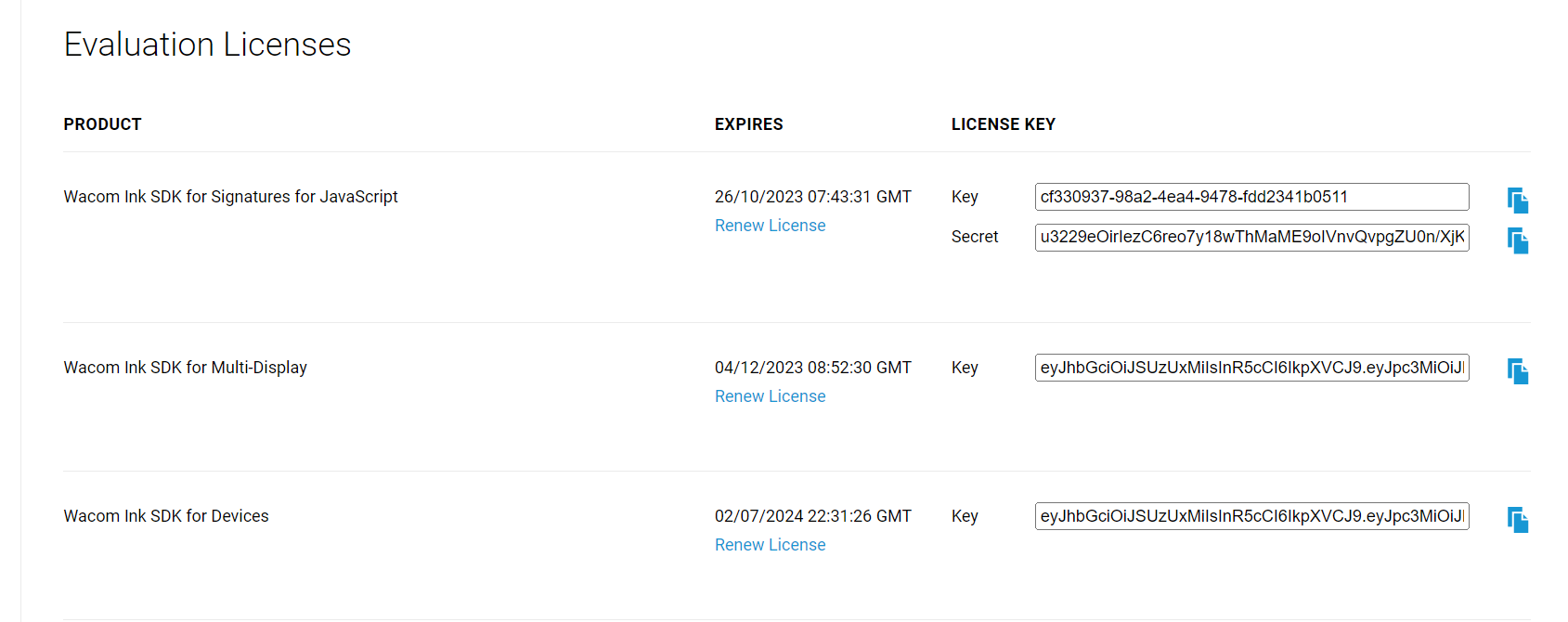 SDK Licensing Overview – Developer Support