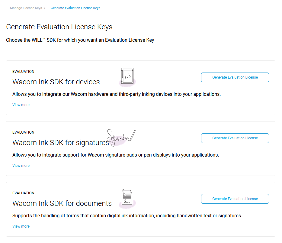 SDK Licensing Overview – Developer Support